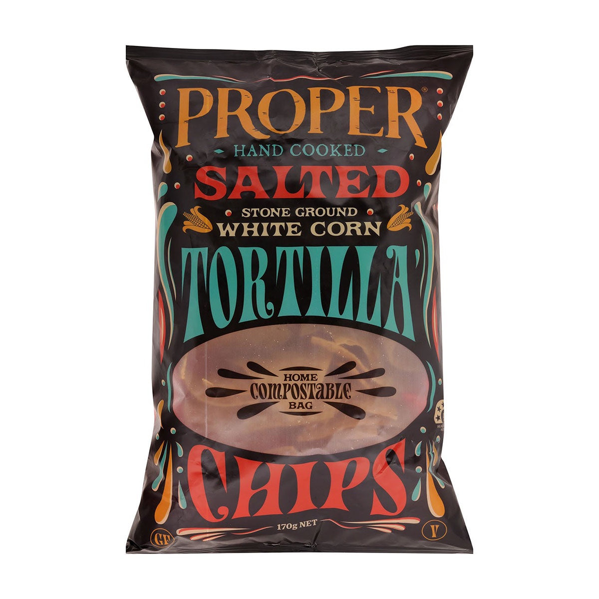 Proper Tortilla Chips | Salted / 150g – The Goodness Grocer