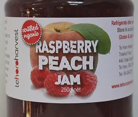 Te Horo Jam | Raspberry Peach / 250g – The Goodness Grocer